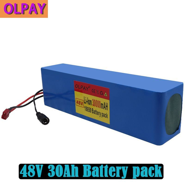 Большой аккумулятор 48v 48v 30Ah 1000w 13S3P литий - ионный аккумулятор ...