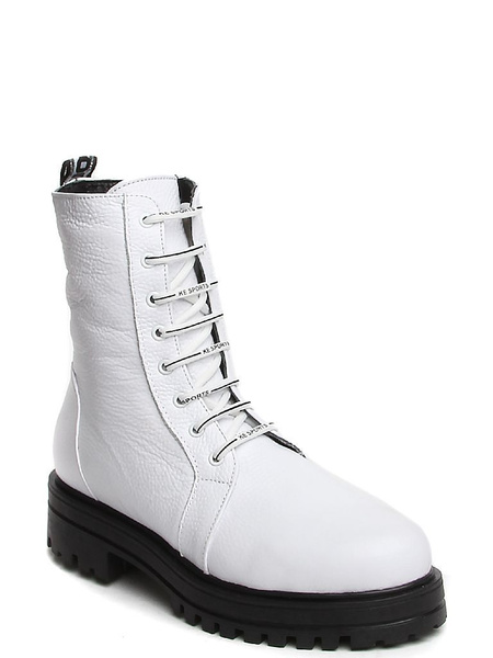 Ботинки Женский Milana белый, размер 39 Зима 6 Шнурки, Молния Россия купить c доставкой на OZON ...