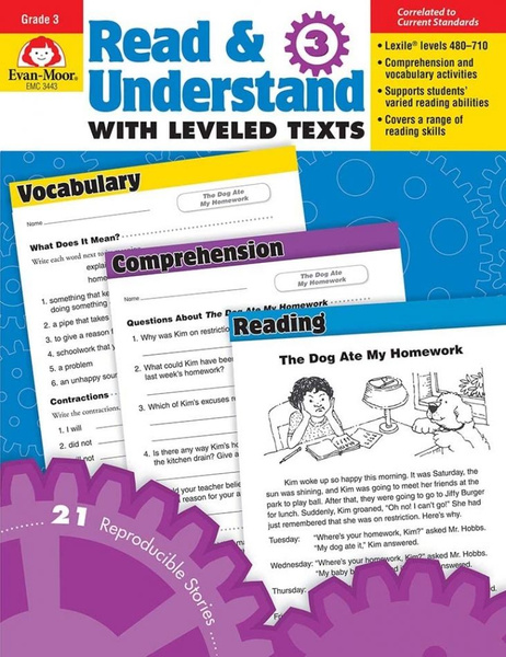 Read and Understand with Leveled Texts, Grade 3 - Teacher Reproducibles ...