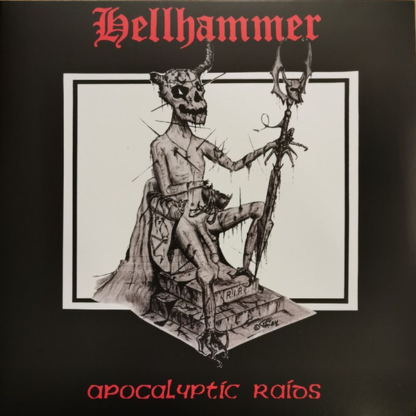 Hellhammer - Apocalyptic Raids LP splatter - купить с доставкой по ...