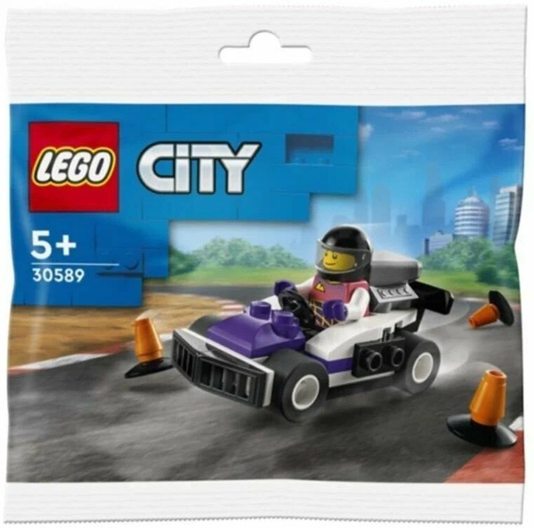 Конструктор Lego Картинг-гонщик 30589 - купить с доставкой по выгодным ...