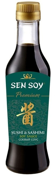 Sen Soy Premium соевый соуc для Суши и Сашими, отлично оттеняет японские блюда, не перебивая ...