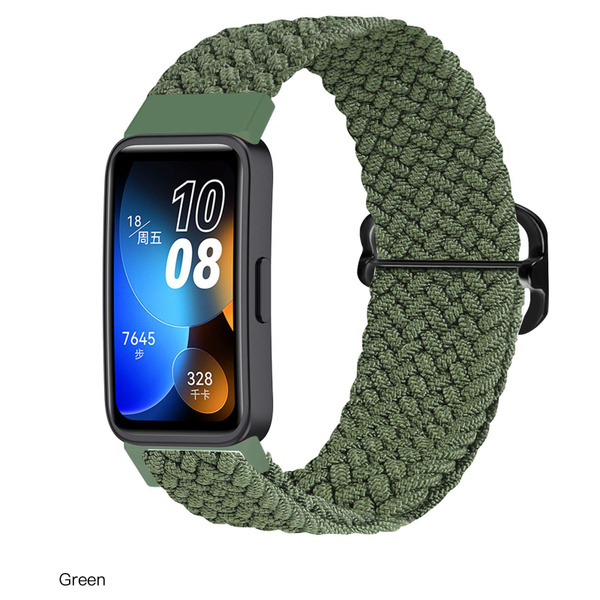 Плетёный ремешок из эластичной ткани для фитнес браслета Huawei Band 8 ...
