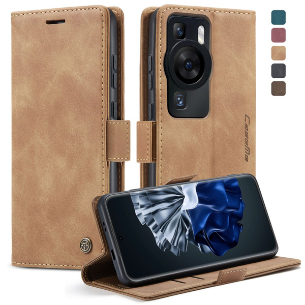Caseme Кожаный чехол для Huawei P60 / P60 Pro / Хуавей П60 Про с ...