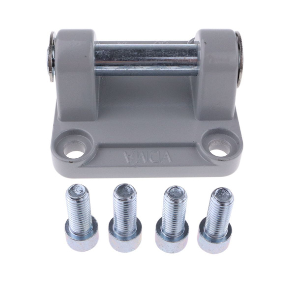 Характеристики Цапфа с проушиной и осью для цилиндра D80, ISO-CB+PIN-80 ...