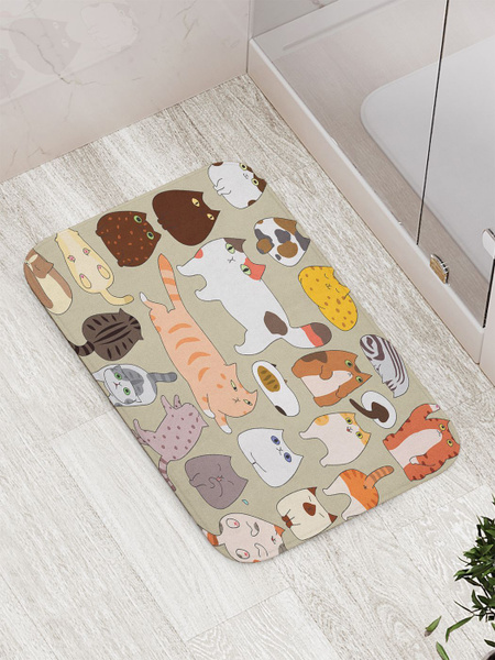 Коврик для ванной 52х JoyArty, bath_423828 - купить по выгодной цене в интернет-магазине OZON ...