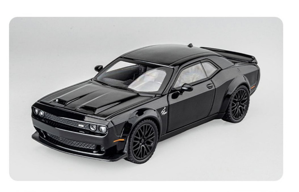 Металлическая машинка Додж DODGE CHALLENGER SRT 1/32 Форсаж (черный ...