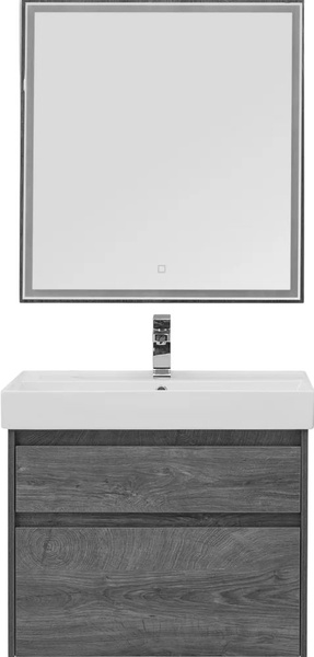 Мебель для ванной Aquanet Nova Lite 75 дуб рошелье, 2 ящика купить на ...