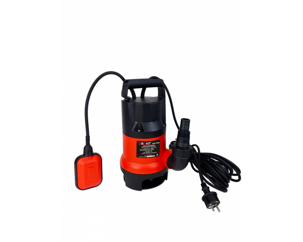 Насос дренажный погружной NPD- 750D для грязной воды 198 л/мин, 750Вт, 35 мм, для грязной воды ...