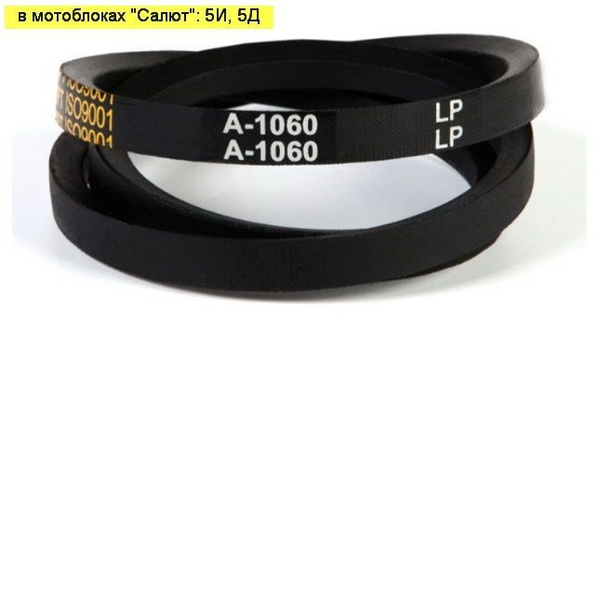 Ремень AEZ А-1060 клиновой для МБ Салют; МК BRAIT BR-65 передний ход - купить по выгодной цене в ...