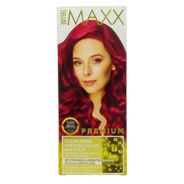MAXX DELUXE PREMIUM Набор для окрашивания волос HAIR DYE KIT 5.65 ...