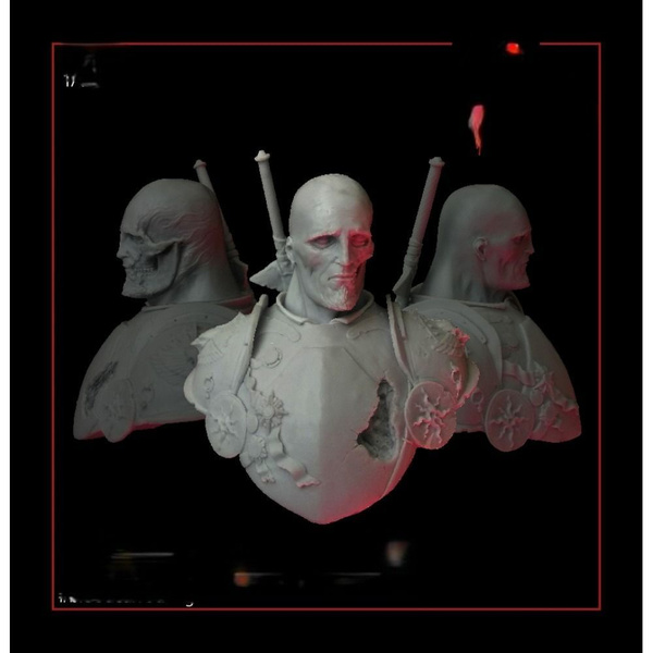 миниатюра The Damned Knight 1/10 Bust - купить с доставкой по выгодным ...