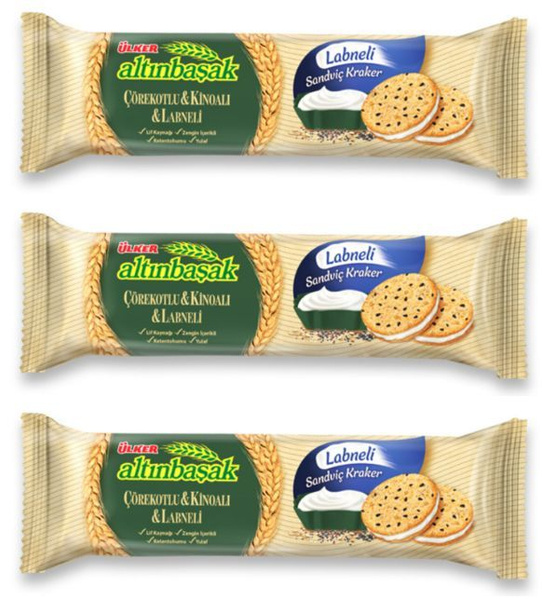 Турецкое Печенье Ulker Altinbasak с киноа, 3 уп по 60 г - купить с ...