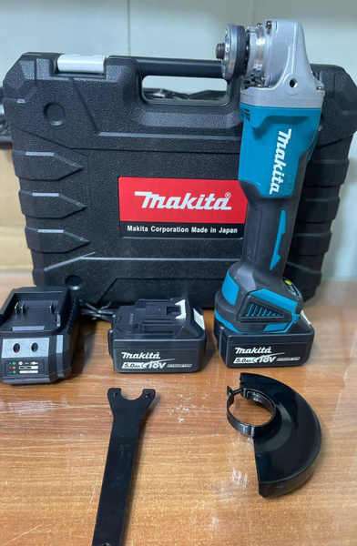 Шлифмашина угловая Болгарка аккумуляторная Makita 18v,125мм.УШМ ...