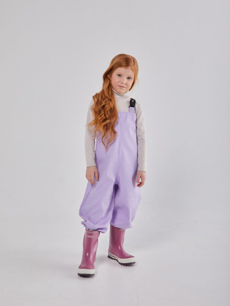 Полукомбинезон Девочки Symbion, размер 140, рост 134-140 сиреневый На ...