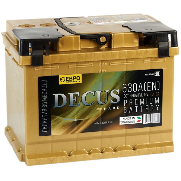 Аккумулятор автомобильный DECUS Decus60 купить по выгодной цене в ...