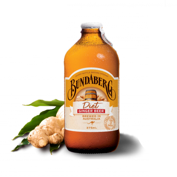 Газированный напиток BUNDABERG Diet Ginger Beer / Бандаберг Имбирный ...