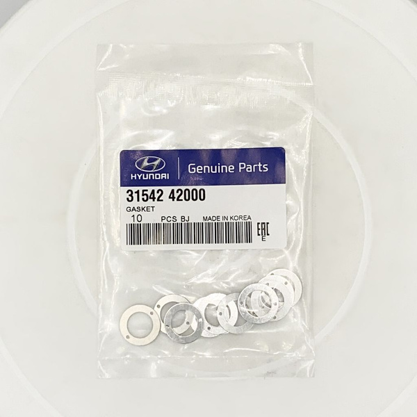 Кольцо уплотнительное топливной форсунки Hyundai Kia 3154242000 ...