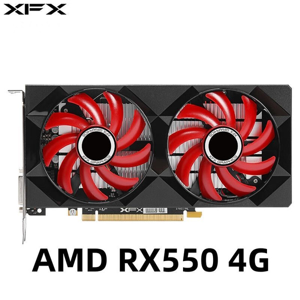 Видеокарта XFX Radeon RX 550, 4 ГБ GDDR5 - купить по низким ценам в ...