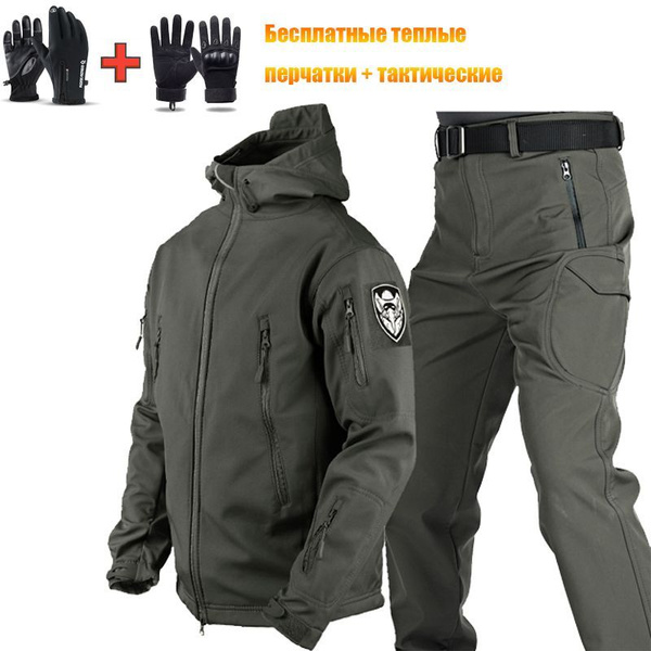 Костюм тактический, размер 46 (M), Зима, цвет серый - купить по ...