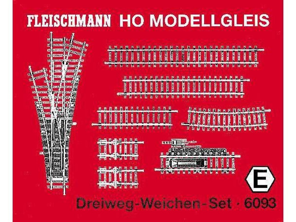 Набор рельс Fleischmann Three-Way Point Set. Масштаб H0 - купить с ...