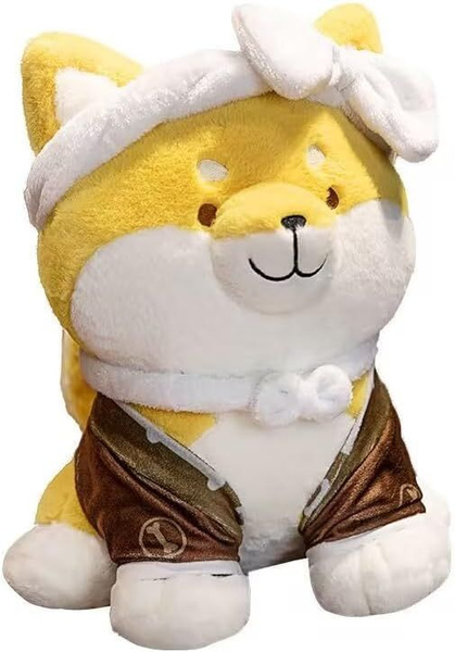 Genshin Lightning Dog/плюшевый милый новый Супер Мо 22 см - купить с ...