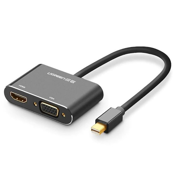 Мульти хаб UGREEN MD115 (20422) Mini DisplayPort - HDMI to VGA ...