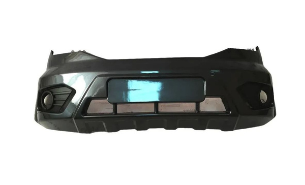 Бампер передний УАЗ Патриот с 2014г.в. в цвет АВАНТЮРИН (черный ...