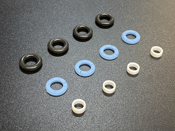 Комплект колечек топливной форсунки на 4 штук для Passat Audi 036 198 ...