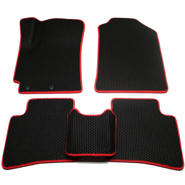 Коврики в салон автомобиля EvaTeka GMS, цвет черный, серый - купить по выгодной цене в интернет ...