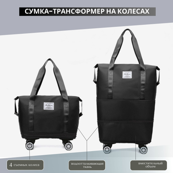 esenbo Сумка на колесах - купить с доставкой по выгодным ценам в ...