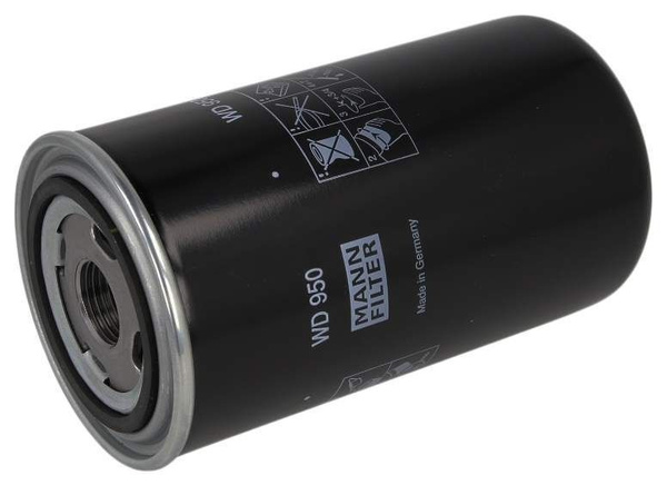 Фильтр масляный MANN FILTER WD950 - купить по выгодным ценам в интернет ...