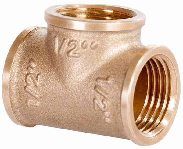 Тройник латунь 1/2"x1/2"x1/2", ТЛ16-1/2 - купить по выгодной цене в ...