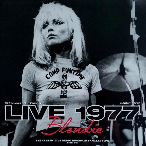 Винил Blondie. Live At Old Waldorf In San Francisco - September 21, 1977 (LP, 180g Violet Vinyl ...