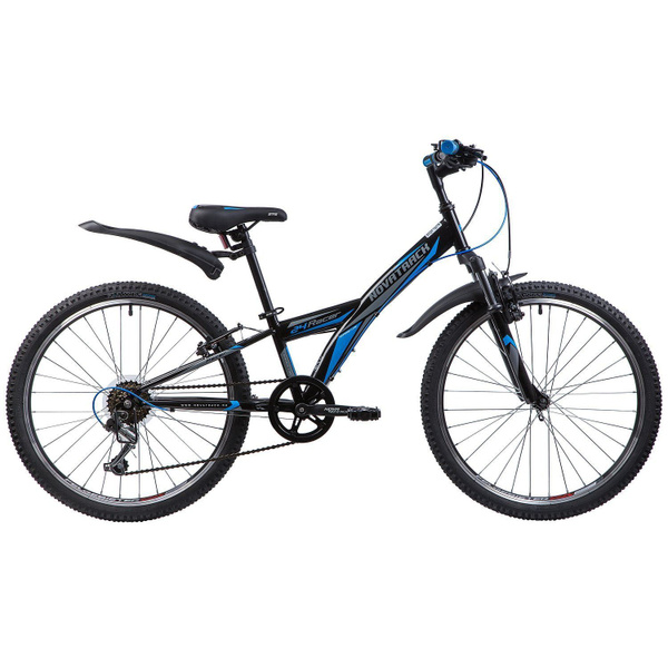 Велосипед NOVATRACK 24" RACER, сталь.рама 10" ,чер - купить по выгодной ...