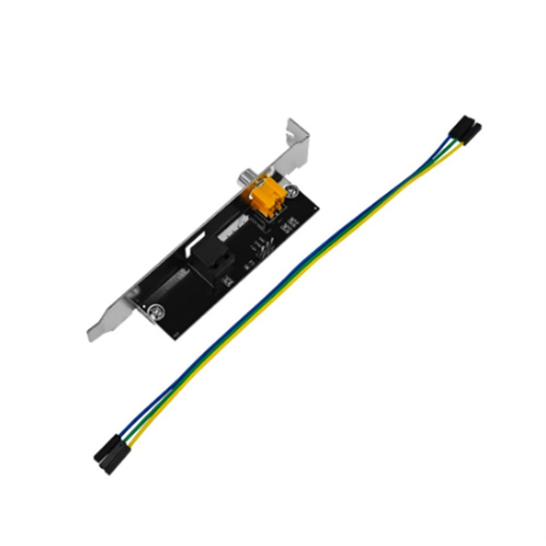 24-битная 192 кГц оптоволоконная коаксиальная дочерняя карта SPDIF OUT ...