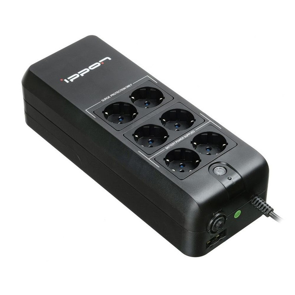 ИБП Резервный (Back UPS) Ippon 751616 купить по выгодной цене в интернет-магазине OZON (1198411641)
