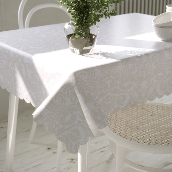 Скатерть клеенка на стол на кухню водоотталкивающая прямоугольная ...