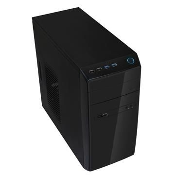 Корпус InWin POWERMAN ES726BK USB 3.0 (Mini Tower, mATX, 450W PM-450ATX ...