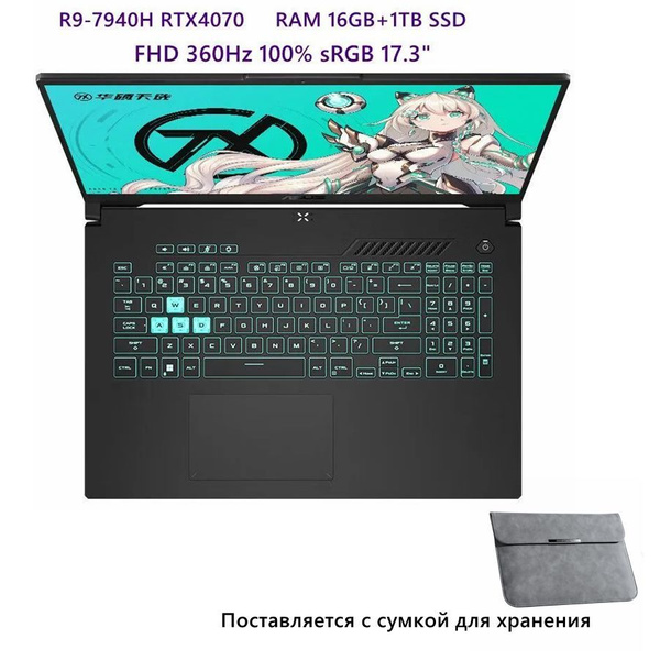 Игровой ноутбук ROG TX 4 Plus 16G/1T R9-7940H RTX4070-1, серый купить ...