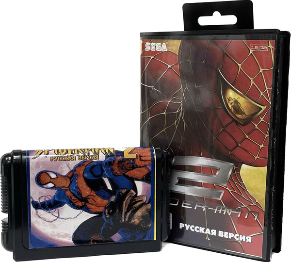 Картридж 16-bit Spider-Man 2 для SEGA MEGA DRIVE 2 MD2 купить c ...