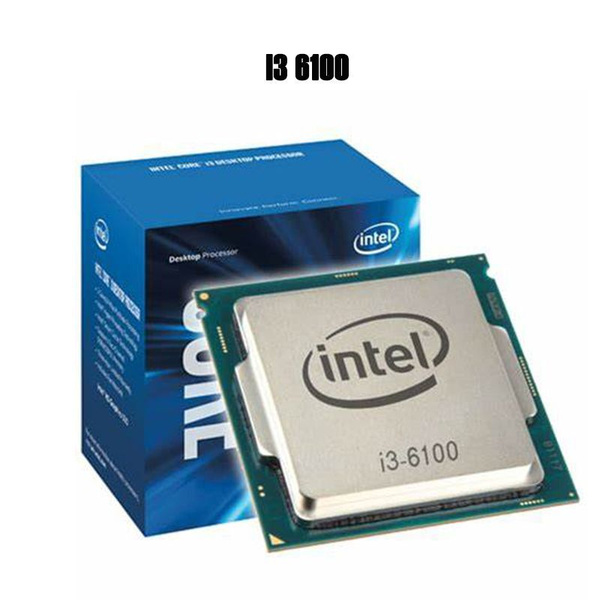 Процессор Intel Core i3 6-го поколения, BOX (с кулером), 2 яд., 3.7 ГГц ...