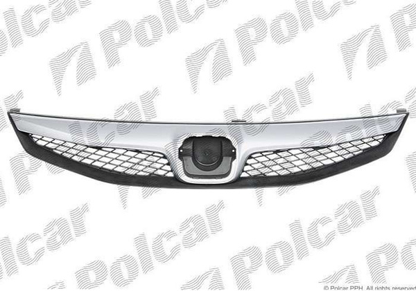 Решетка радиатора внешняя для Хонда Цивик 4Д 2009-2011, Honda Civic 4D ...