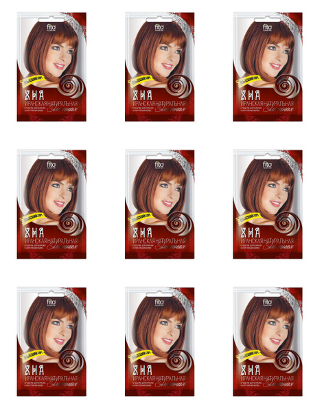 Fito Косметик Хна натуральная Иранская Элитная, 25 г - 9 шт - купить с доставкой по выгодным ...