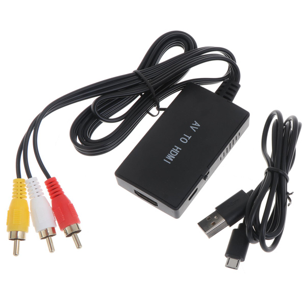 Конвертер адаптеров AV в HDMI-RCA в HDMI - купить с доставкой по ...