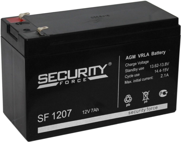 Батарея для ИБП Security Force SF1207 купить по выгодной цене в ...