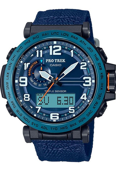 Наручные часы на солнечной батарее Casio Pro Trek PRG-601YB-2 с ...
