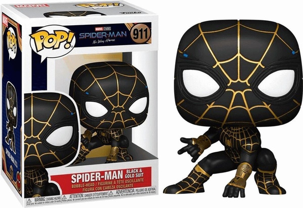Фигурка Funko POP! Человек-Паук в костюме (Spider-Man in Black and Gold ...