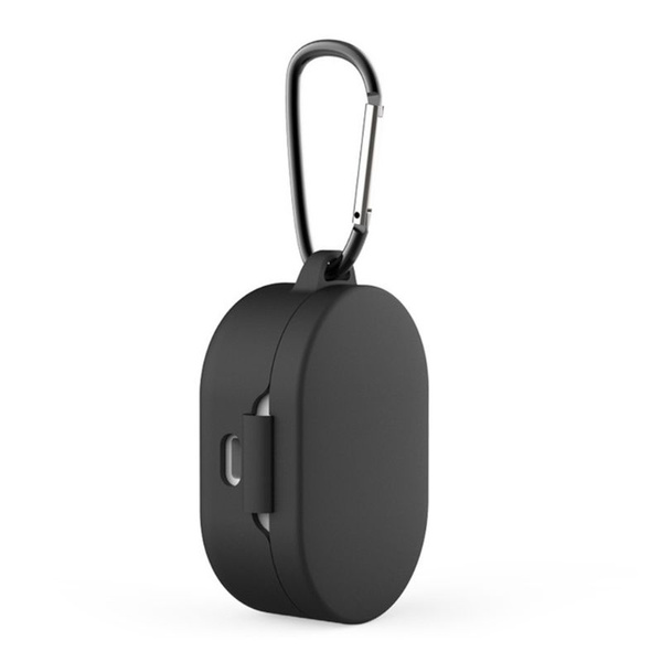 Черный чехол с противопотерейкой для наушников Redmi Airdots Youth ...