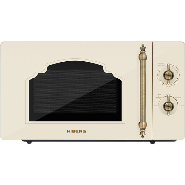 Микроволновая печь HIBERG VM-4288 YR, 20 л, соло, таймер и внутреннее ...